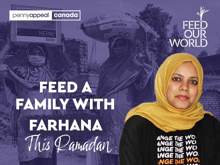 Feed Our World with Farhana | LaunchGood | LaunchGood